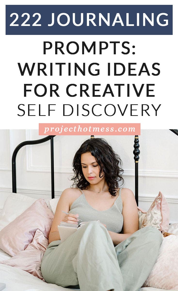 222 Journaling Prompts: Writing Ideas For Creative Self Discovery ...