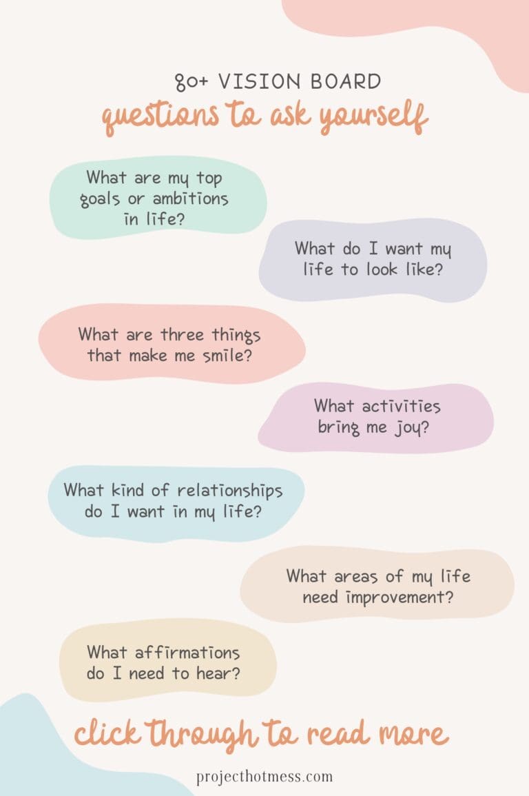 80+ Vision Board Questions To Help Create The Perfect Vision Board ...