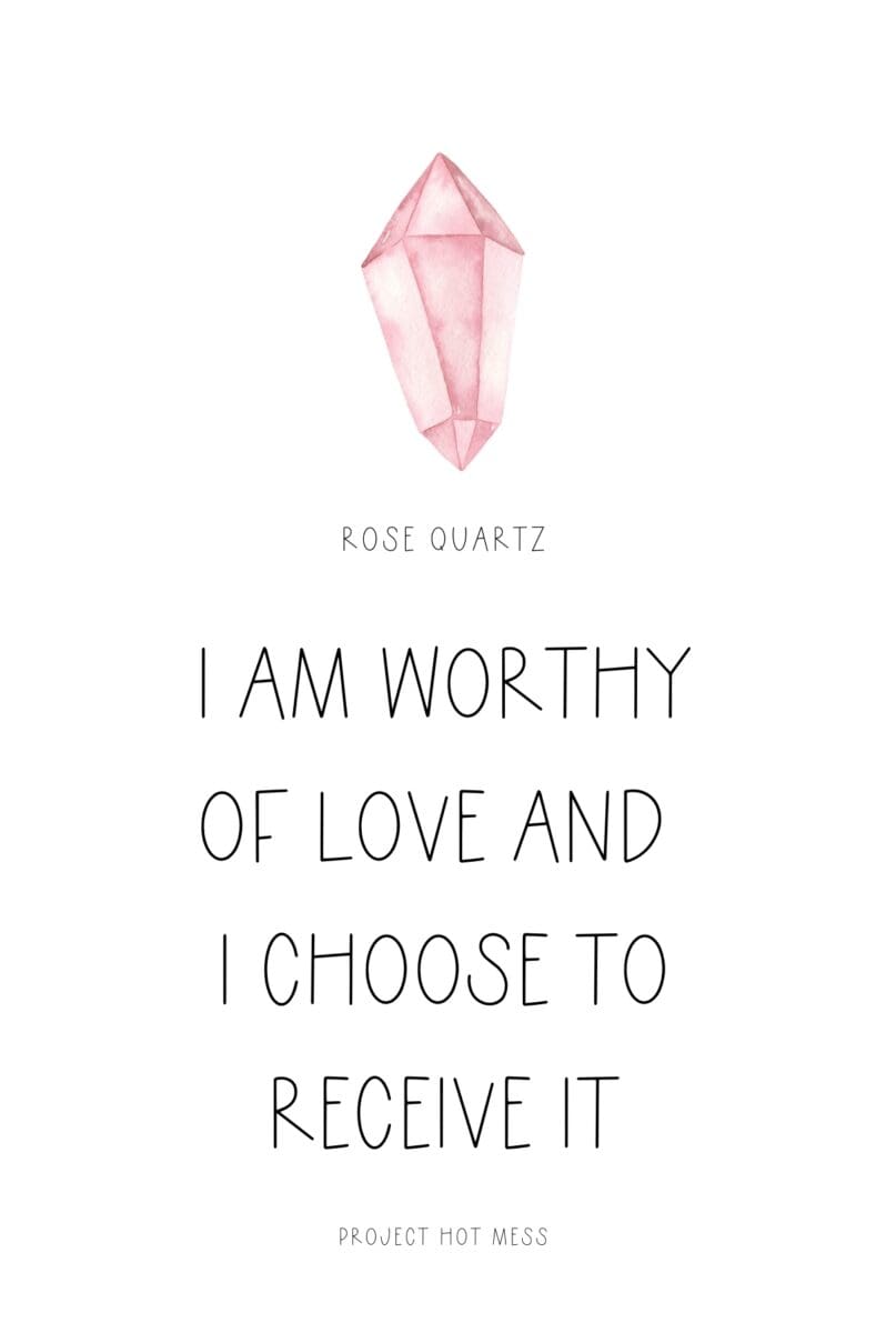 60 Powerful Crystal Affirmations (Self Love, Healing, Elevate Mood ...
