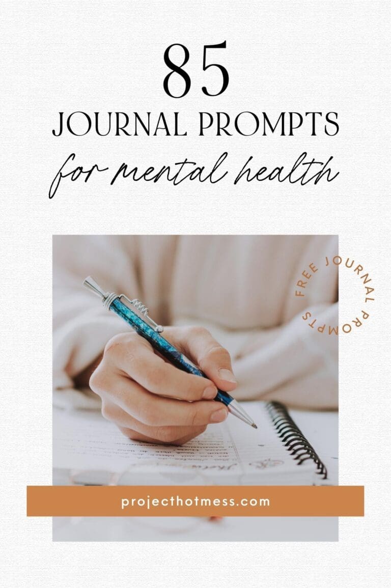 85 Journal Prompts for Mental Health: A Journey to Self-Discovery and ...